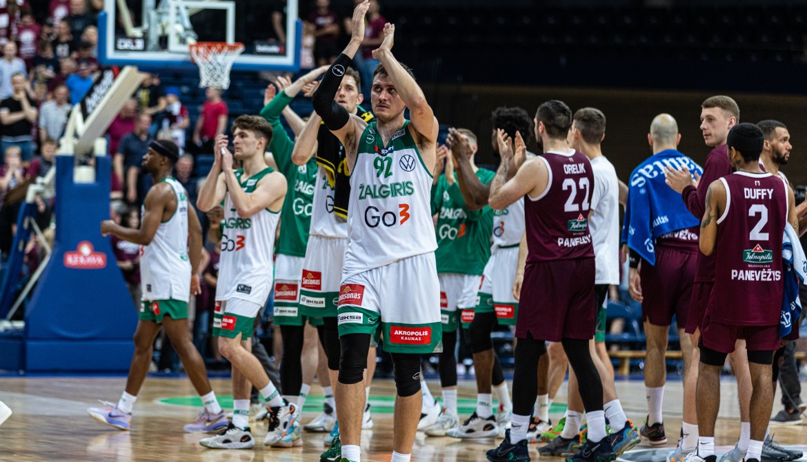 Η Ζαλγκίρις έκανε με ανατροπή το 2-0 στα ημιτελικά (vids) - Basketa.gr