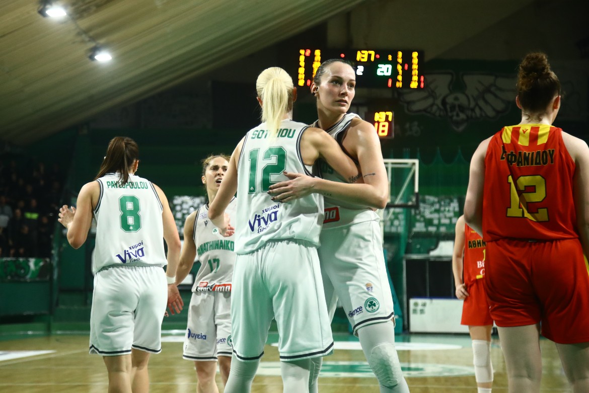 Α1 Γυναικών: Ο Παναθηναϊκός ξέσπασε στον Αθηναϊκό και τον νίκησε με διαφορά 64 πόντων - Basketa.gr