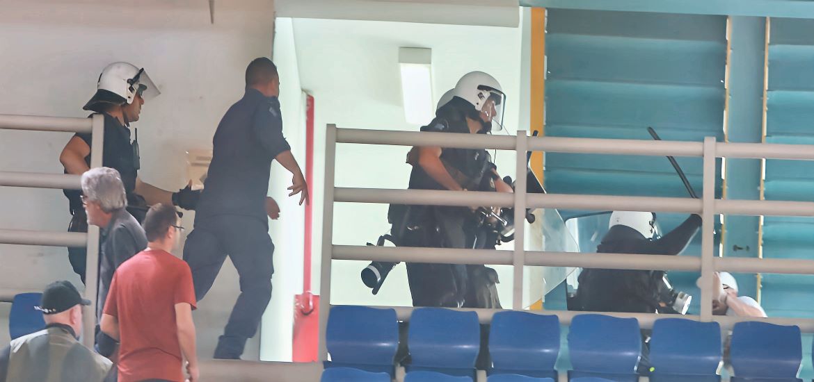 Elite League Final 4: Επεισόδια και συγκρούσεις στα Άνω Λιόσια - Basketa.gr